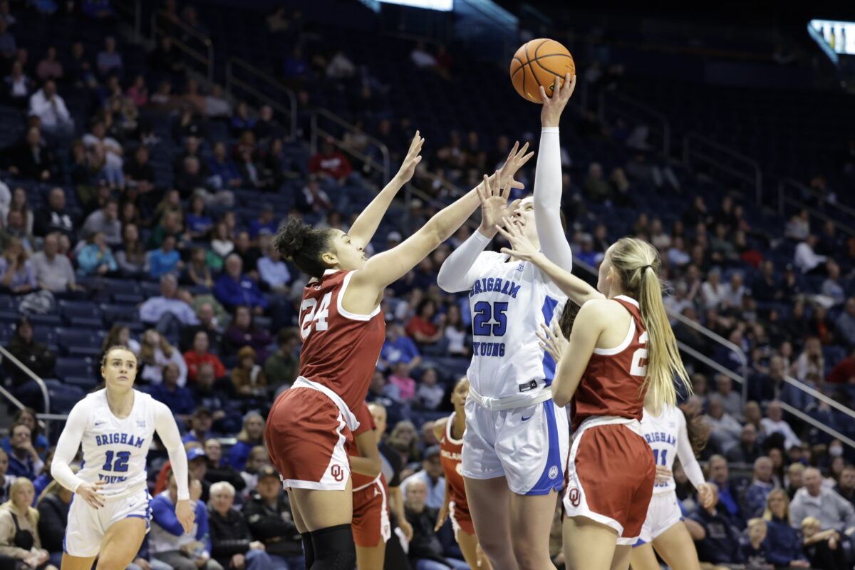 Off the mark: Oklahoma races past BYU women’s hoops, 75-63 | News ...